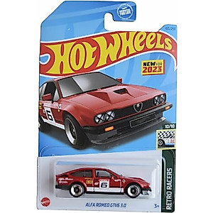 Hot Wheels Alfa Romeo GTV6 3.0, Retro Racers 10/10 [red] 185/250