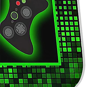 CANARO Large Game Area Rugs 3D Gamer Carpet Decor Game Printed Living Room Mat Bedroom Controller Player Boys Gifts Home Non-Slip Crystal Floor Polyester Mat Teen Boys Carpet 31x20inch