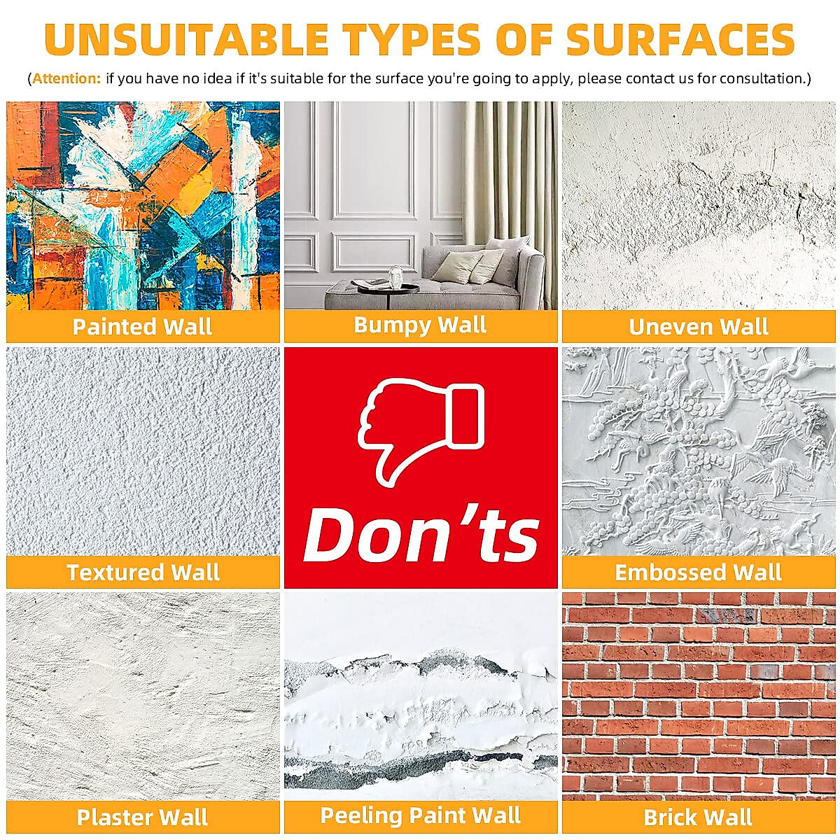 Dry Erase Whiteboard Sticker Wall Decal, Self-Adhesive White Board Peel Stick Paper for School,Office,Home,Kids Drawing with 3 Water Pen 78.7"x17.7"