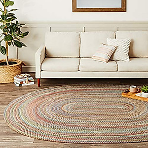 Oak Harbour Rug, 7 by 9-Feet, Dusk