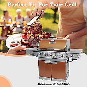 Adviace Replacement Grill Parts for Brinkmann 810-4580-S 810-4580-SB 810-4580-F, Replacement Brinkmann 810-4580-S Burner Tubes & Heat Plates