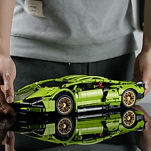 CHUANGPIN Speed Cars Building Kit Compatible with Lego Set for Adutls,Technic Champions Car Building Model Set,1:14 Cars for Boys 8-14 Years(1280pcs)