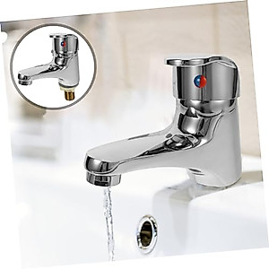 ULTECHNOVO Copper Water Tap Water Faucet Sink Basin Water Tap Faucets Bathtub Faucet Vessel Faucet Outside Bath Tub Faucet Kitchen Tap Outdoor Home Hose Faucet Bath Faucet Waterfall Faucet