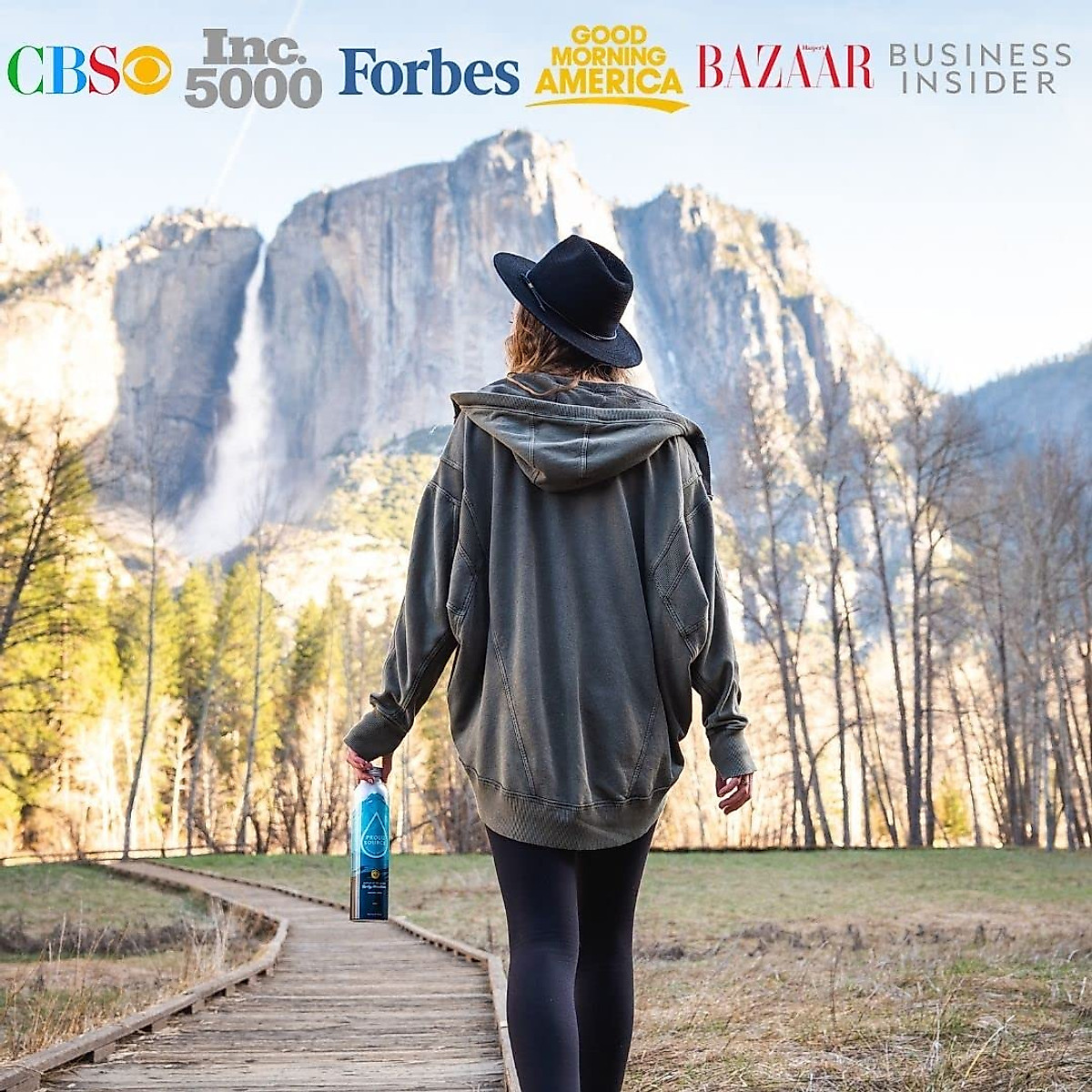 Proud Source Naturally Alkaline Spring Water, 16oz Bottles (6 pack)