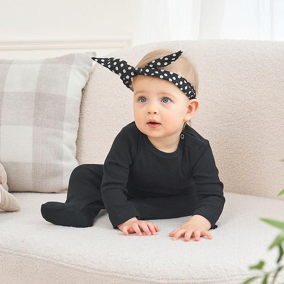 Enfants Chéris Long Sleeve Shirts Plain Tshirt Girl Boy Tee 24 Months Black