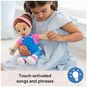 Ms. Rachel Official Speak & Sing Doll, 16” Tall Interactive Toy with 4 Songs & 16+ Phrases, Toddler Toys for Girls & Boys Ages 6 Months to 3+ Years