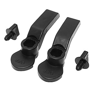 Valve Handle R0487200/7433 and Knob 4603/R0486900 Replacement Kit，Compatible with Zodiac Jandy 2-Port/3-Port Valve Handles 4733, R0487200, 1301-Black(2 Pack)