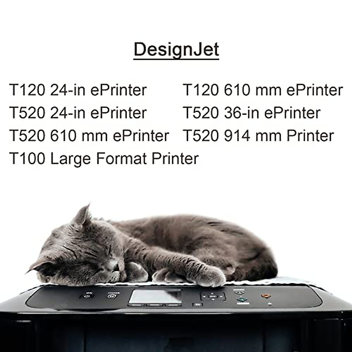 Jagute 711XL 711 Ink Cartridges Replacement for HP 711 XL Work with HP Designjet T120 T520 24-in T520 36-in Printers(2 Black, 2 Cyan, 2 Magenta, 2 Yellow) 8 Pack