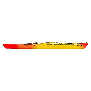 Perception Kayaks Carolina 14.0 Kayak, Red/Yellow