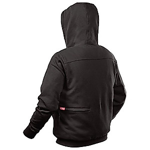 Milwaukee 2381-XL X-Large M12 Cordless Lithium-Ion Black Heated Hoodie Kit (Battery and Charger Included)
