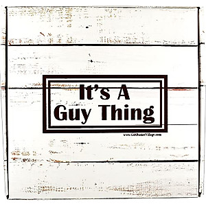 Gift Basket Village It's A Guy Thing, Gift Basket For Guys with Cheese, Sausage, Crackers and Sweets, 8 Piece Set, Original, 1 Count