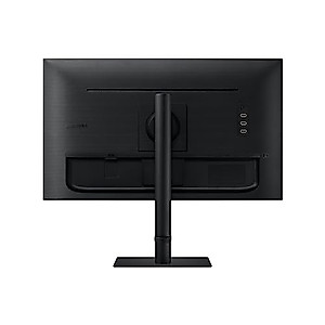 Samsung 27-Inch ViewFinity S80PB Series UHD Computer Monitor, DCI-P3 98%, VESA DisplayHDR 400, IPS Panel, Matte Display, USB-C, PIP/PBP, Intelligent Eye Care, LS27B806PXNXGO, 2023,Black