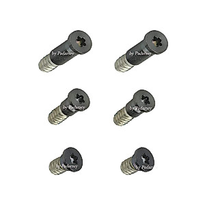 Padarsey Pentalobe Bottom Case Screws +4 Pack Rubber Case Feet+ Pentalobe Screwdriver Compatible for MacBook Pro Retina 13'' A1708 2016-2017, A2159 A2289 A2338 M1 EMC 3578 2020 (Grey)