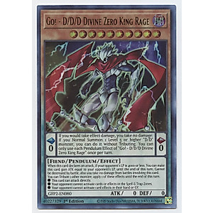 Go! - D/D/D Divine Zero King Rage - GFP2-EN080 - Ultra Rare - 1st Edition