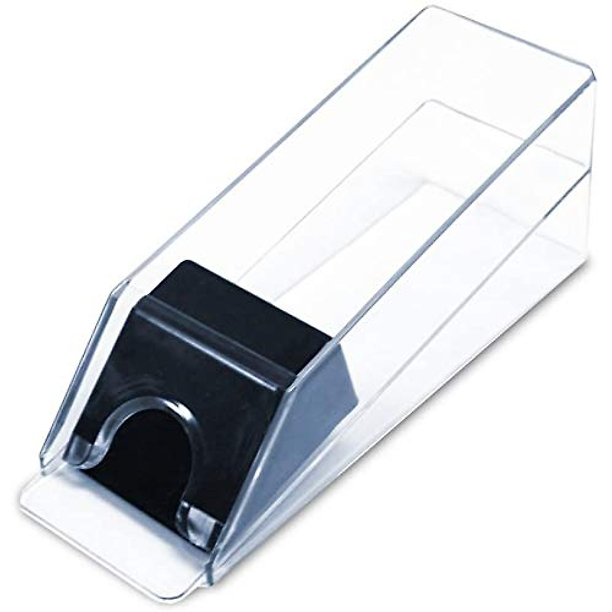 Brybelly Blackjack Shoe Collection|Clear Casino Grade Acrylic for Standard Decks| Shoe, Discard Tray & Shuffler - 6 Deck Size