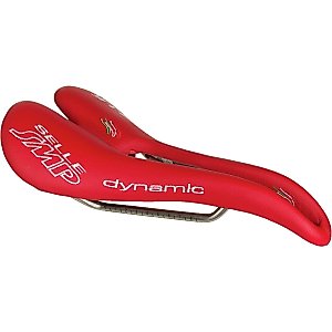 Smp Cicli Bonin Unisex Adult 4Bike Dynamic Saddles - Red, One Size