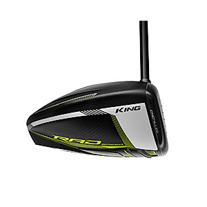 Cobra Golf 2021 Radspeed Driver Matte Black-Turbo Yellow (Men's Right Hand, Fujikura Motore XF3, Reg Flex, 10.5), Standard