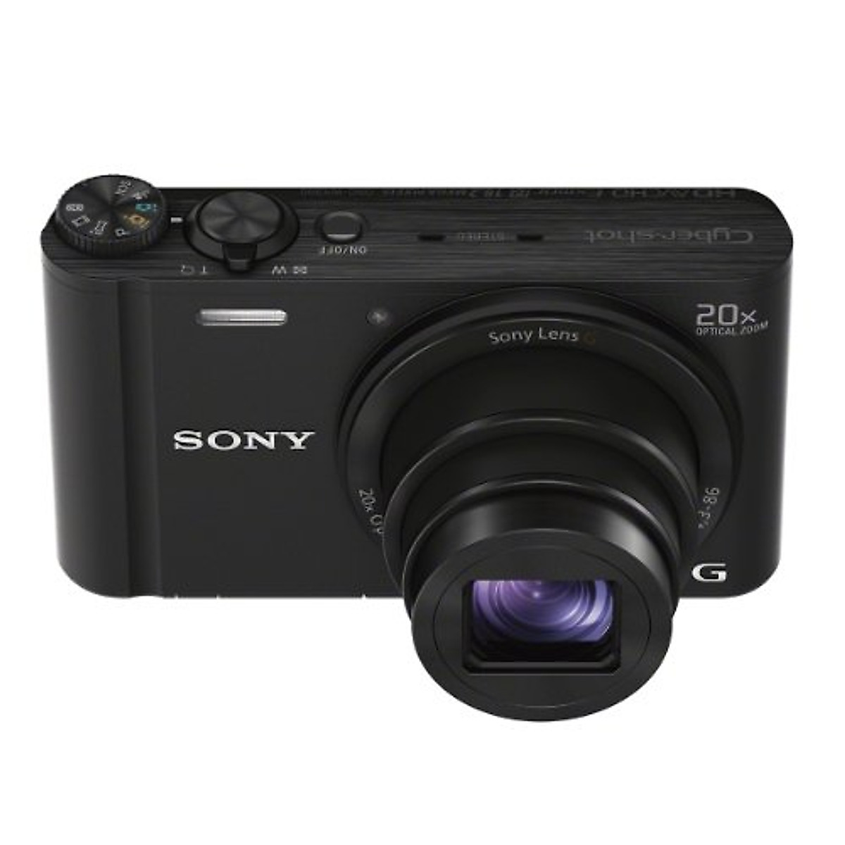 Sony DSC-WX300/B 18.2 MP Digital Camera with 20x Optical Image Stabilized Zoom and 3-Inch LCD (Black)