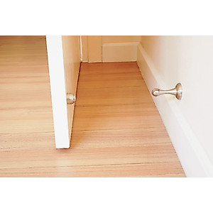 Richelieu Hardware 67NBR Onward 3-in (76.2 mm) Magnetic Door Stop, Brushed Nickel