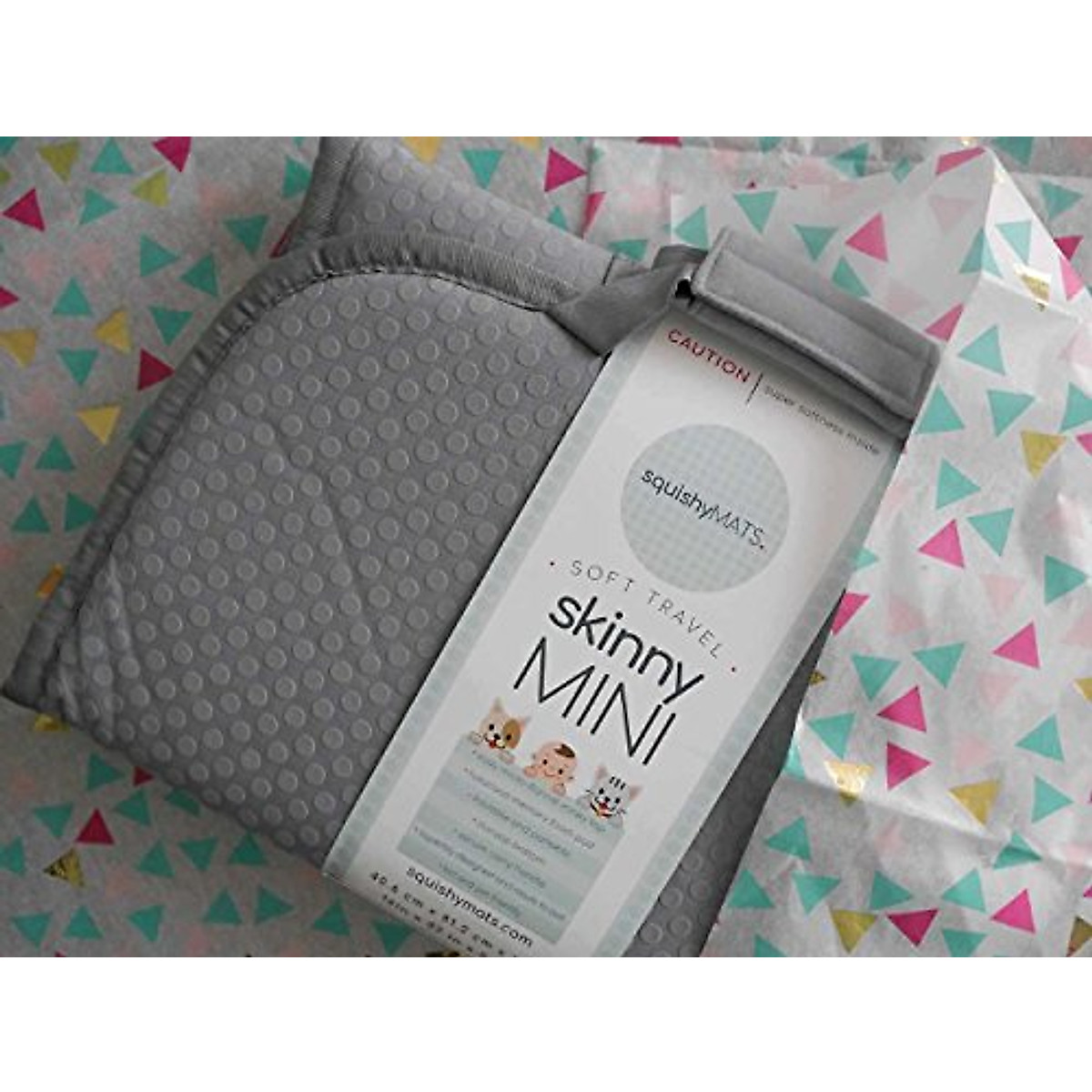 Skinny Mini Diaper Changing Mat - The Ultimate Memory Foam Diaper Changing Pad (16" x 32")