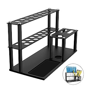 RC Station Screwdriver Organizer Rack Screwdriver Storage Tool Holder RC Tools Stand RC Car Accessories Hex Cross Screwdriver (not Assembled) 18 Holes