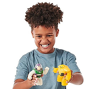 Heroes of Goo Jit Zu Disney Pixar Lightyear - Lightyear Versus Pack - Buzz vs Zyclops, Squishy, Stretchy, gooey Hero