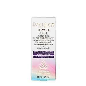 Pacifica Dry It Out Acne Gel Spot Treatment Unisex 1 oz