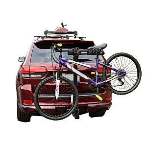 BRIGHTLINES Heavy Duty Swing Away Fold Down 2" Hitch Mount Bike Rack for up to 4 Four Bikes