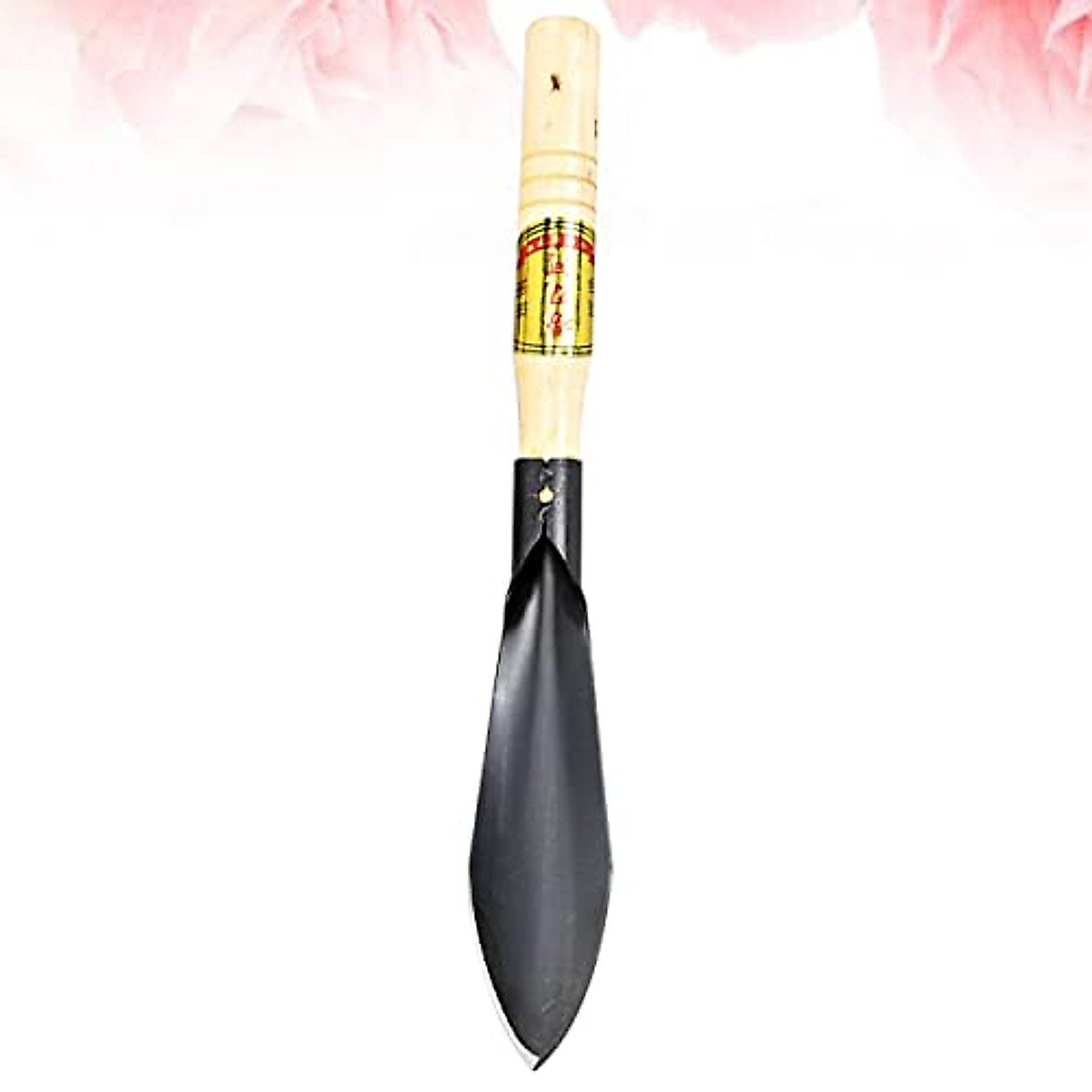 3pcs Transplanting Scoop Weeding Pointed Flower Soil Shovel Tool for with Bonsai Planting Pot Camping Portable Moving Wooden Handle Smoothing Mini Garden Steel Stainless