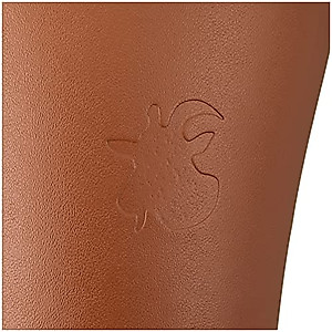 GOAT STORY Mug, Faux leather, 16 oz, Brown