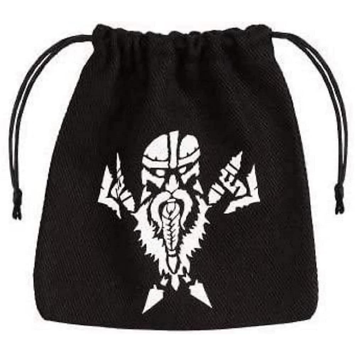 Q-Workshop Dwarven Black & White Dice Bag