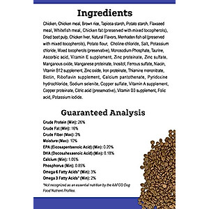 Tender & True Antibiotic-Free Chicken & Brown Rice Recipe Dog Food, 4 lb