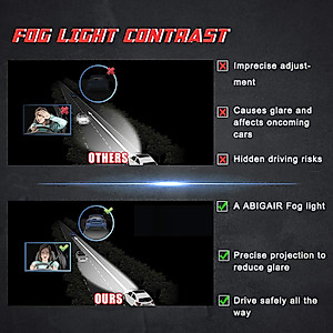 Driving Fog Lights Lamps OE Style Replacement for 2004 2005 2006 Ford F150 With H10 12V 42W Halogen Bulbs Replaces # FO2592197 FO2592209 FO2593197 FO2593209 4L3Z15200BB 5L3Z15201A (Smoke Lens)