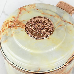 DOUBA Stainless Steel Metal Trash Bins Garbage Cans Foot Pedal Bucket Trash Kitchen Home Decoratio