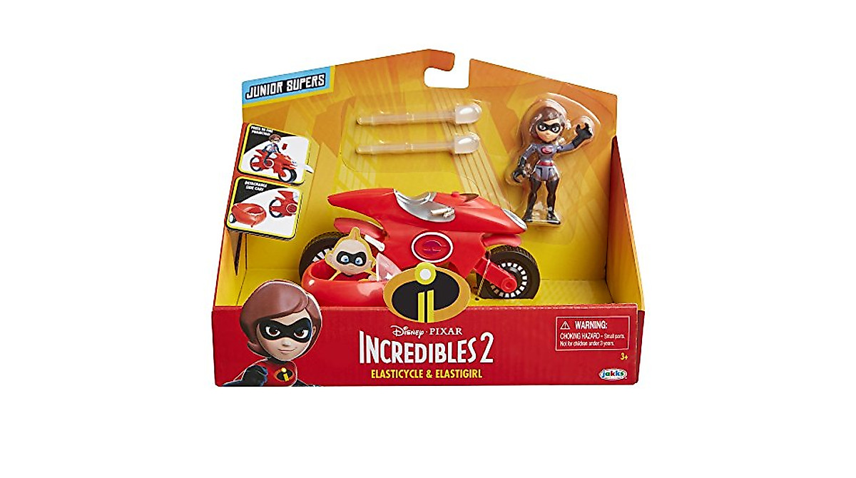 Incredibles 2 Elasticycle & Elastigirl Action Playset