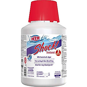 HTH 52013 Shock Treatment Swimming Pool Chlorine Cleaner, 5.5 lbs