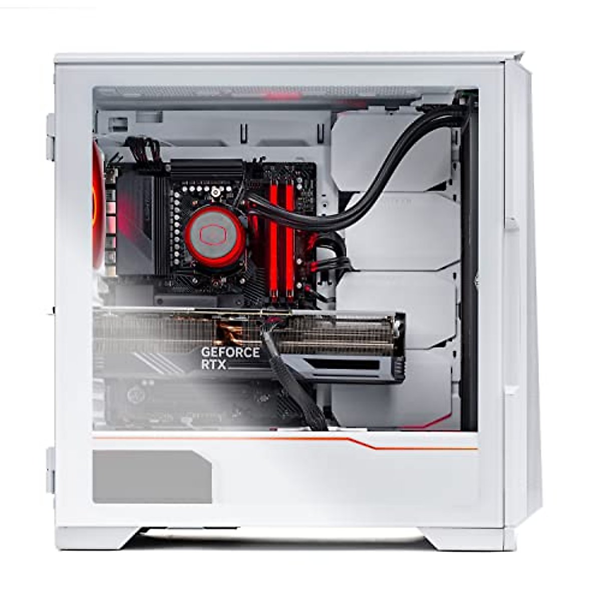 Skytech Eclipse Gaming PC Desktop – Intel Core i5 13600K 3.5 GHz, NVIDIA RTX 4080, 1TB NVME Gen4 SSD, 32GB DDR5 RAM RGB, 1000W Gold PCIE 5.0 PSU, 360mm AIO, 11AC Wi-Fi, Windows 11 Home 64-bit