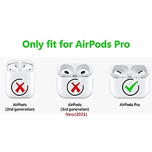 Lastma for AirPods Pro Case Perfume Bottle Design with Keychain & Fur Ball Soft Silicone Shockproof Cute Cover Skin for Girls and Women