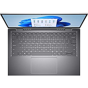Dell Inspiron 5410 Home & Business 2-in-1 Laptop (Intel i5-1135G7 4-Core, 8GB RAM, 2TB PCIe SSD, Intel Iris Xe, 14.0" 60Hz Touch Full HD (1920x1080), Fingerprint, WiFi, Win 11 Pro) (Renewed)