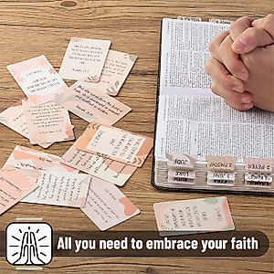 Mr. Pen- Prayer Cards, 70 Unique Bible Verse Cards, Boho Theme, Mini Scripture Cards, Prayer Cards for Women and Men, Scripture Cards with Bible Verses, Christian Cards, Scripture Prayer Cards