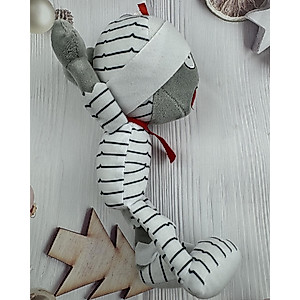 JHESAO 10" Plants and Zombies Mummy Plush Zombies Toys Normal Zombie PVZ Plushies 1 2 Stuffed Soft Doll Mummy Zombies New