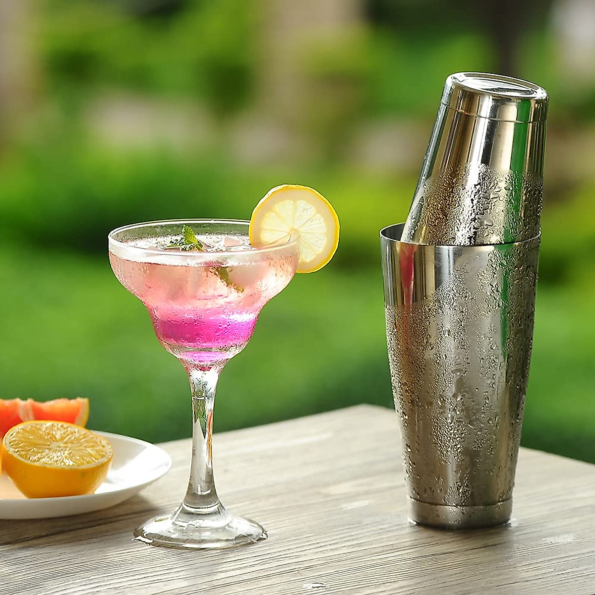 Etens Boston Shaker and Cobbler Bartender Kit Bundle