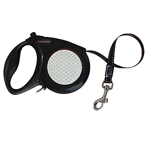 Petmate K9 Control Retractable Dog Walking Leash, Extra-Small, Up to 22lbs, 10’ tape, includes zeroslack technology allowing leash to retract while in locked position