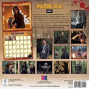 2021 AMC The Walking Dead® 16-Month Wall Calendar