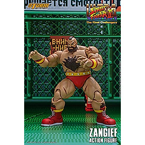 Storm Collectibles - Ultimate Street Fighter II: The Final Challenger - Zangief, Action Figure, STM87180 Red