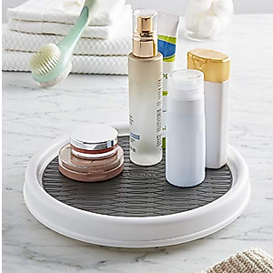 Copco Non-Skid Pantry Cabinet, 9-Inch, White/Gray