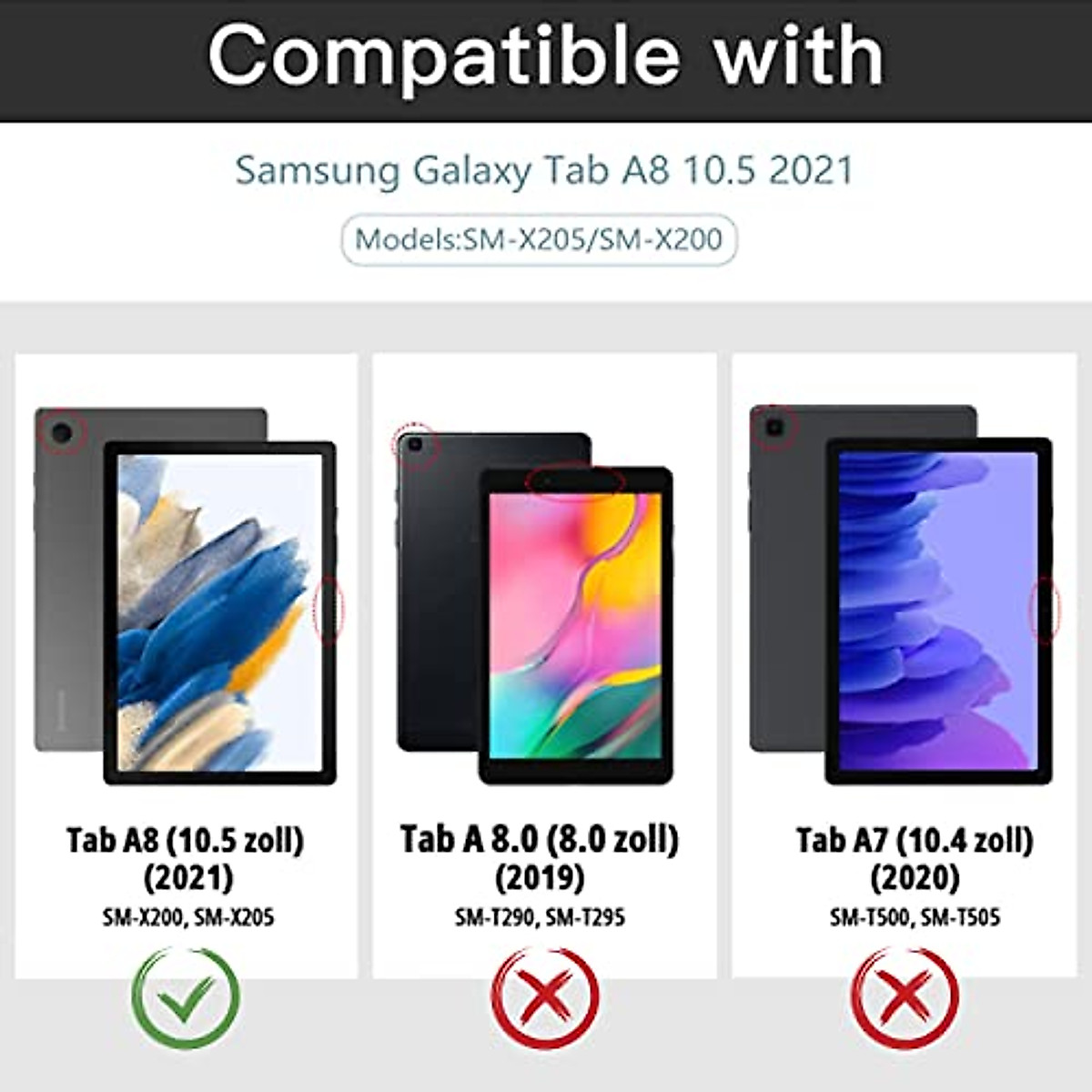 CASZONE Samsung Galaxy Tab A8 10.5 inch Case 2022 with Pencil Holder,Glitter Bling Folding Stand Smart Auto Wake/Sleep Tablet Cover Protective for Girls/Women Glitter Pink