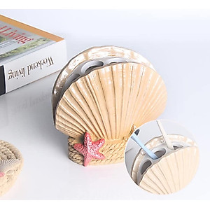 BKDFD Cute Beach Style Bathroom Bathroom Wash Set Toilet Supplies Set Brushing Cup Mouthwash Cup Set