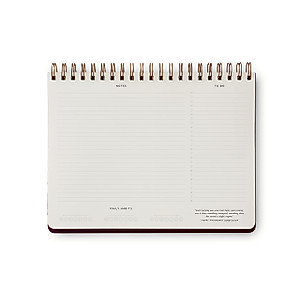 RIFLE PAPER CO. 2024 Blossom 12-Month Top Spiral Planner - Monthly and Weekly Dated Planner, Sturdy Double Spiral Top, Space for Monthly Notes and Weekly To Do List