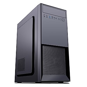 HELLOLAND Gaming Desktop - AMD Ryzen 5 5600G 6 core 3.9GHz - 16GB(8 * 2) DDR4 3200MHz - 500GB M.2 NVMe PCIE SSD- 550W PSU - Windows 10 Pro -USB - WiFi - Gaming PC